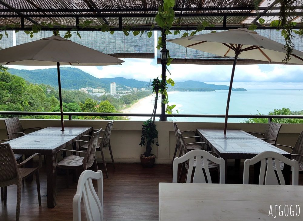 普吉島旅遊 on the hill karon restaurant 普吉島美食 海景餐廳 俯瞰卡隆沙灘 @AJ的旅行地圖