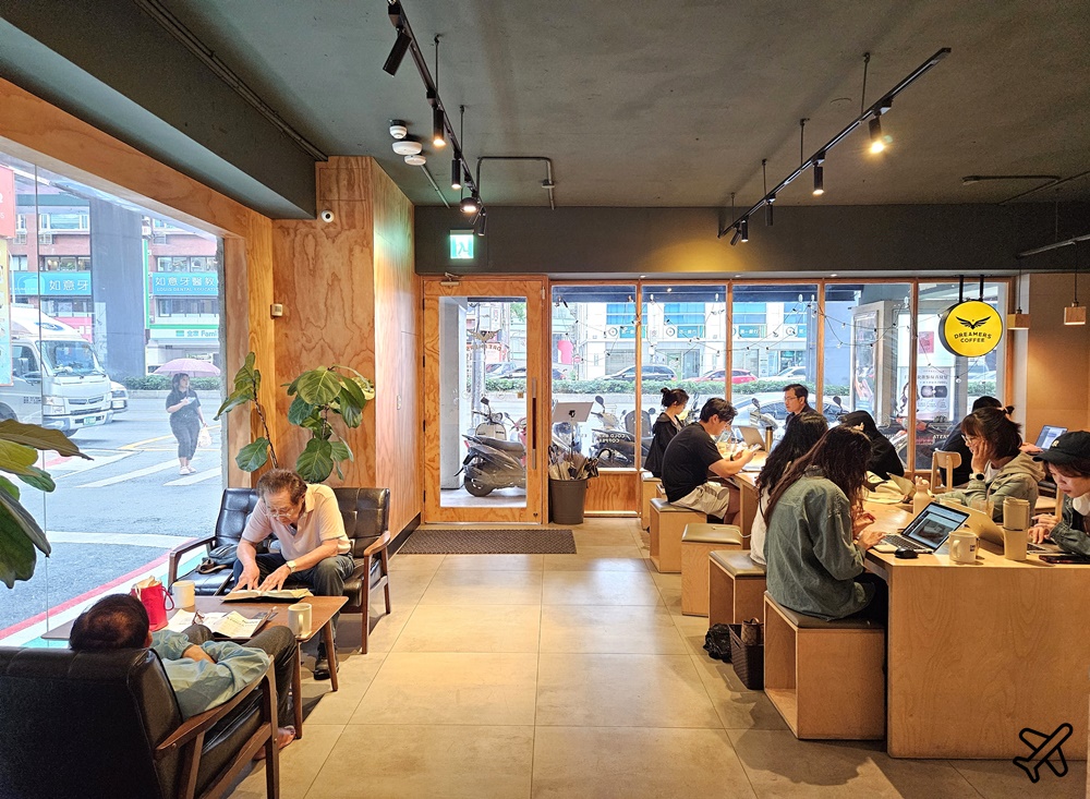 台北美食 Dreamers Coffee Roasters微風復興店 台北咖啡廳不限時 早午餐、甜點輕食 @AJ的旅行地圖